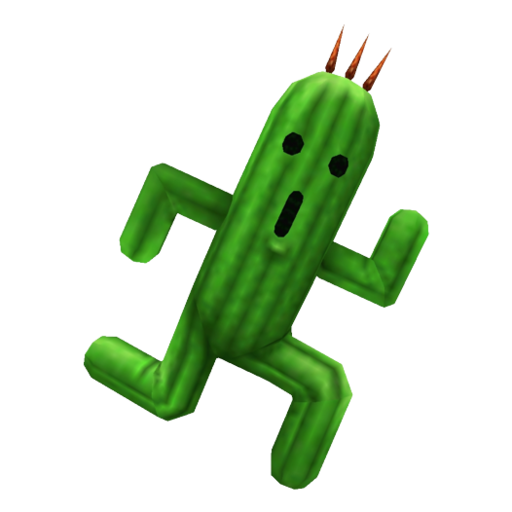 CACTUAR - A speedy cactus of the desert.